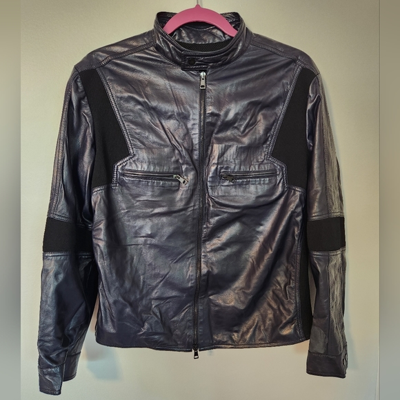 Gucci | Jackets & Coats | Gucci X Tom Ford Vintage Motorcycle Leather ...
